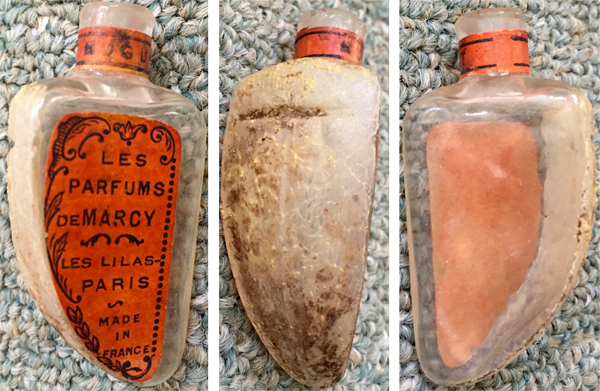 Unusual orange perfume bottle | The Museum of Ridiculously Interesting ...
